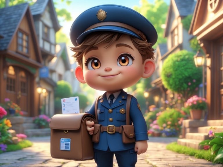 Canción del Día del Cartero para niños | Video educativo